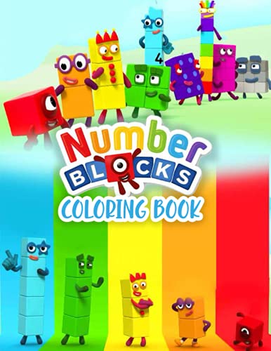Buy Numberblocks coloring book: A Numberblocks book with random and ...