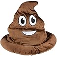 Amazon.com: Rhode Island Novelty Brown Emoticon Poop Hat 1 Per Order ...