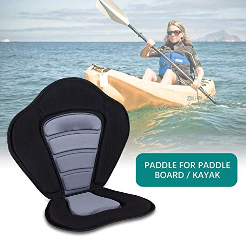 Wodesid Deluxe Kayak Seat with Detachable Back Storage Bag Heavy Duty ...