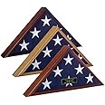 Amazon.com: Capitol Cherry Wood Flag Display Case - 4ft x 6ft Shadowbox ...