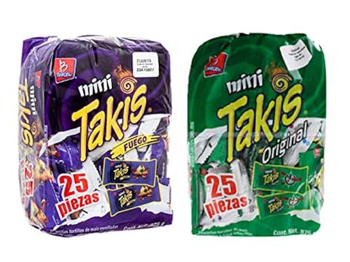 Mini Takis Fuego & Original(2 Pack) Barcel Mexican Version Mega Deal ...