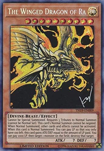 The Winged Dragon of Ra (Alternate Art) - TN19-EN009 - Prismatic Secret ...