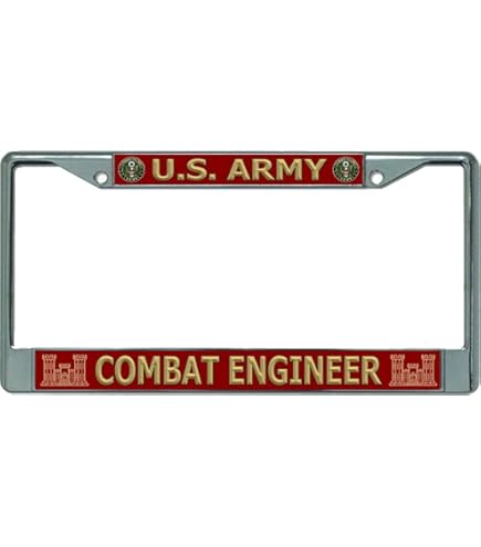Castle Military Army MOS 12B 3x5 Red Nigeria Combat Engineer