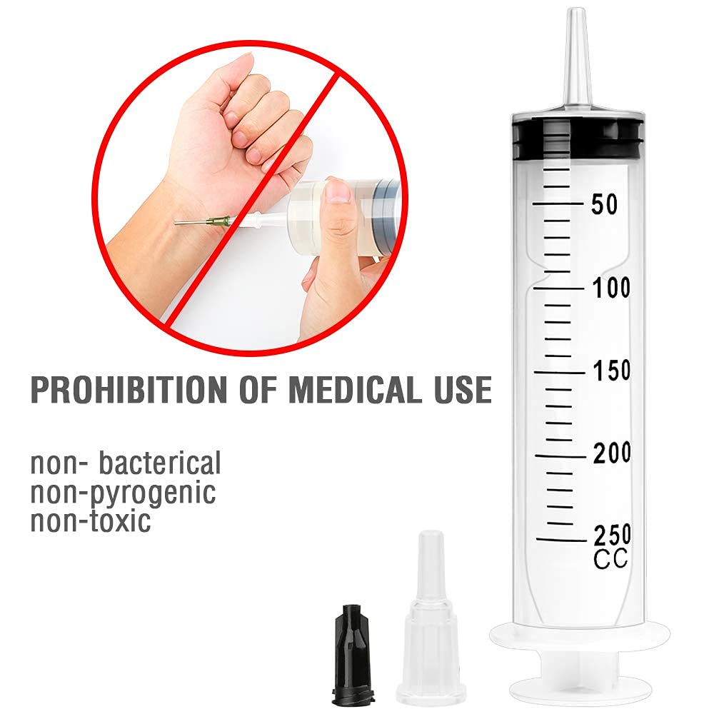 Mua Fishing Fun 2 x 250 ml Large Syringe Plastic Syringe Disposable ...