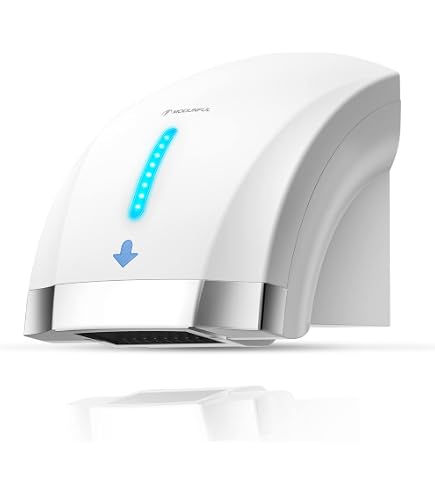 Toilet Splash Guard Hand Dryer Juexica Splash Guard Aluminum Wall Hand ...