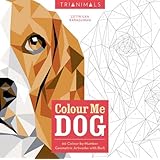 Trianimals: Colour Me Cat: 60 Colour-by-Number Geometric Artworks with ...
