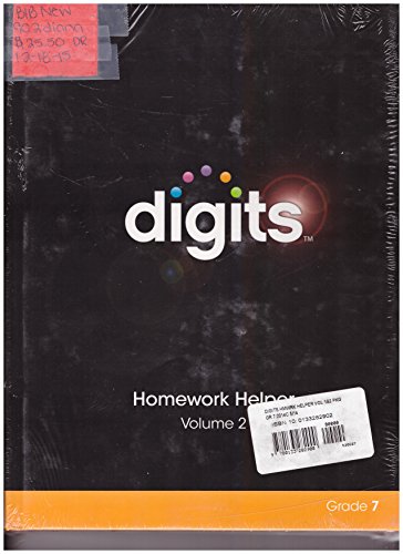 Amazon.com: DIGITS HOMEWORK HELPER VOLUME 1 & VOLUME 2 PACKAGE GRADE 7: ...