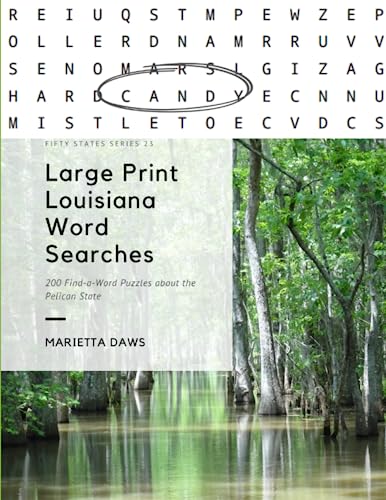 Mua Large Print Louisiana Word Searches: 200 Find-a-Word Puzzles about ...