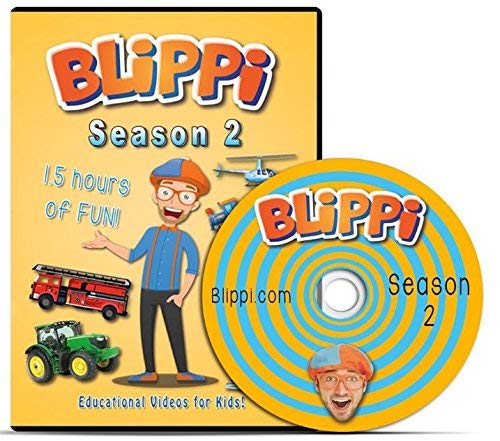 Blippi – Vol. 2 DVD – Educational Videos for Toddlers – starkidslearn.com