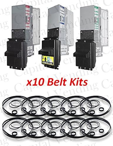 10x Belt Kit for Mars/MEI AE & VN Series 2000 Dollar Bill Validators ...