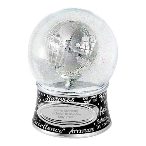 THINGS REMEMBERED Engraved Graduation Success Musical Snow Globe, Plays ...