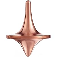 Amazon.com: ForeverSpin 24kt Gold Plated(Brush-Finish) Spinning Top ...