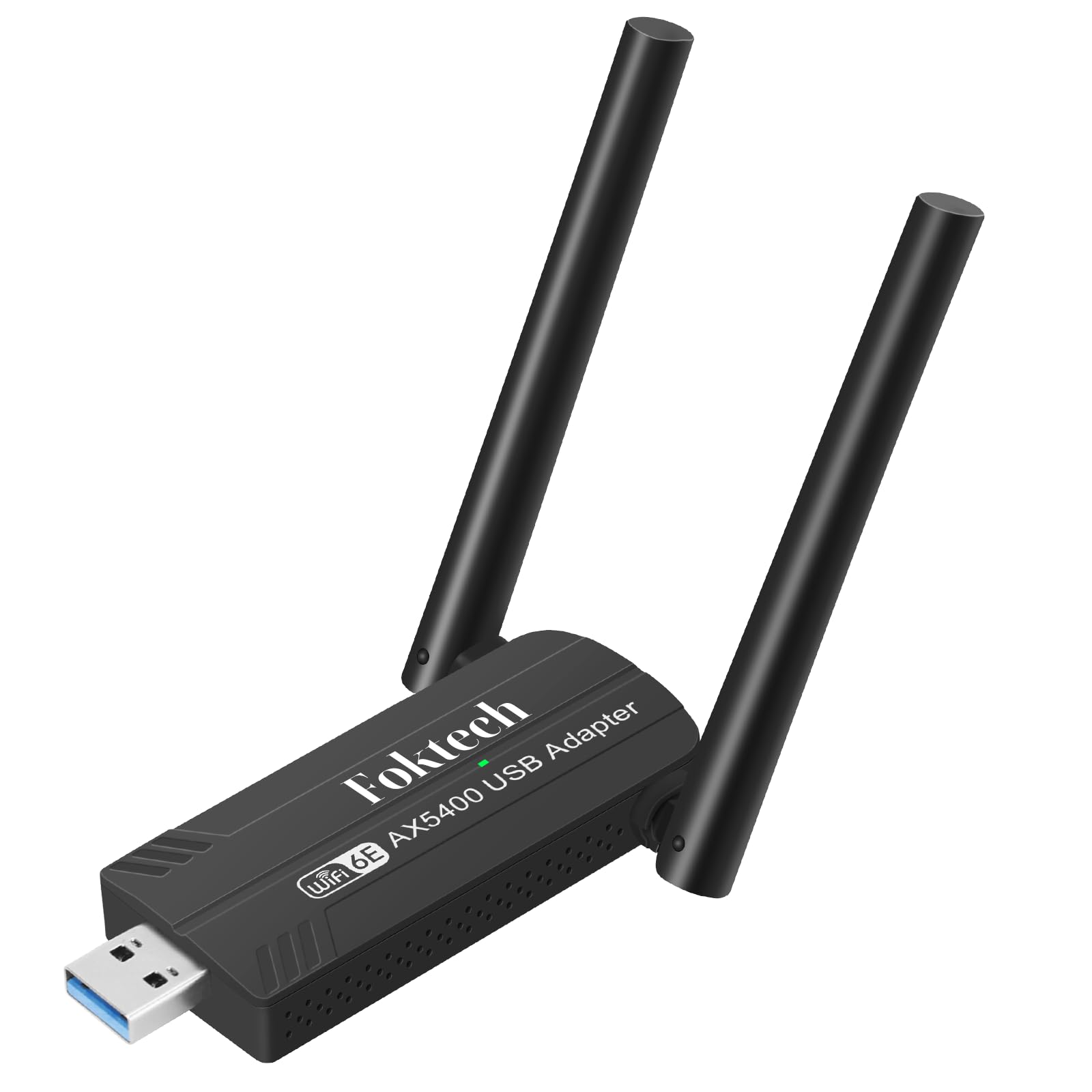WiFi 6E AX5400M USB 3.0 WiFi Adapter for PC Desktop, 802.11AX, Tri-Band ...