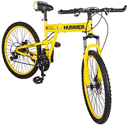 Hummer 26HM-S21 Steel Mountain Bike, Yellow & Black price in UAE ...