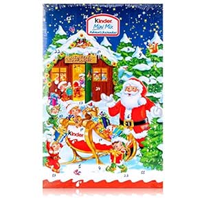 Amazon.com : Kinder Mini Mix Advent Calendar, 152g : Holiday Decor ...