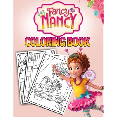 Buy Fancỵ Nancỵ Coloring Book: Encourage Creativity with One Sided ...