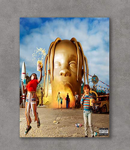 Kai'Sa Travis Scott: ASTROWORLD Music 2018 Poster Art Print Posters,18 ...
