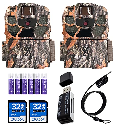 Browning BTC-5HD-MXP Strike Force Max HD Plus 20MP Trail Cameras x2 ...