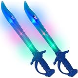 Amazon.com: ArtCreativity Light Up Toy Swords with Sounds, LED Toy ...