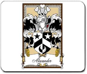 Amazon.com: Alexander Family Crest Coat of Arms Mouse Pad : Office Products