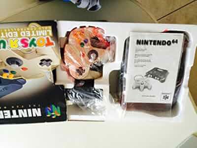 Amazon.com: Nintendo 64 (TOYS R US) Limited Edition Gold Controller ...