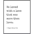 Amazon.com: Edgar Allen Poe Decor - 8x10 Quote - Art Wall Art Picture ...