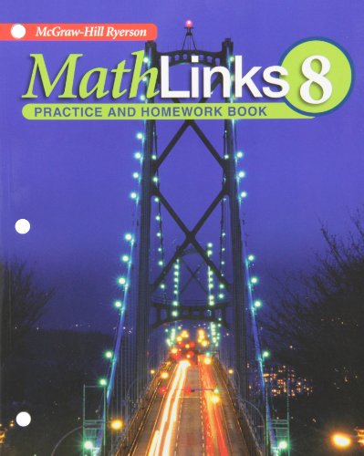 MathLinks 8 Practice and Homework Book: 9780070973428: Amazon.com: Books