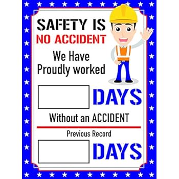 Amazon.com: Days Without an Accident Poster: Office Products