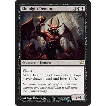 Amazon.com: Magic: the Gathering - Rune-Scarred Demon - Magic 2012 ...