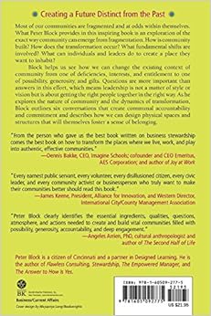 Community: The Structure of Belonging: Peter Block: 9781605092775 ...
