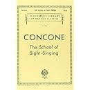 Concone - School of Sight-Singing: Vocal: B Lutgen, Joseph Concone ...