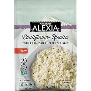 Alexia Cauliflower Risotto with Parmesan Cheese and Sea Salt, 12 oz ...