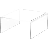 Amazon.com: Plymor Clear Acrylic Rectangular Display Riser, 9" H x 13.5 ...