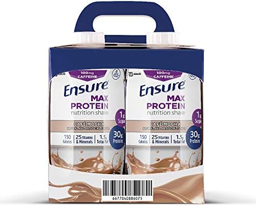Ensure Max Protein Nutritional Shake Mocha, 4 x 330 ml price in UAE ...
