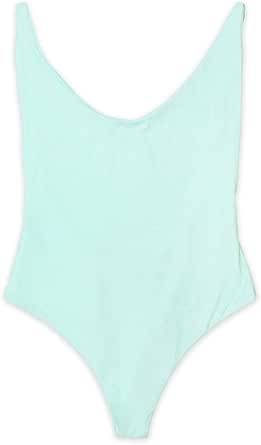 1 PC. Ladies Seamless High Cut Thong One Piece Swimsuit at Amazon Women ...