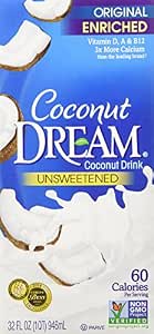 Amazon.com : Coconut Dream Enriched Coconut Drink, Original Unsweetened ...