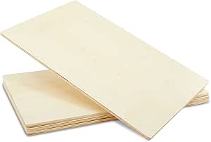 Juvale Unfinished Rectangular Wood Slices, Rectangle Wooden Boards for ...