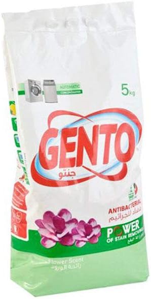Gento Automatic Laundry Powder Detergent Flower Scent, 5Kg price in ...