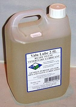 Vet Lube - Ready to use Veterinary Lubricant (two Sizes) (2.5L): Amazon ...