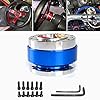AotoKoop Universal Quick Release Steering Wheel Kit- 6 Hole Steering ...