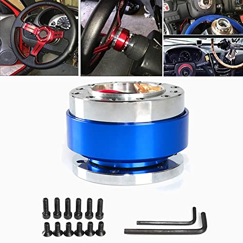 AotoKoop Universal Quick Release Steering Wheel Kit- 6 Hole Steering ...