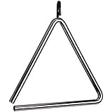 Amazon.com: Meinl Percussion TRI20B 8-Inch Solid Brass Triangle with ...