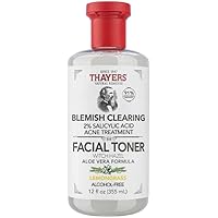 Amazon.com : Thayers Facial Toner, Witch Hazel with Aloe Vera, Rose ...