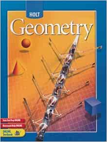 Amazon.com: Holt Geometry Textbook - Student Edition: 9780030700521 ...
