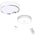 TOOWELL Battery Operated Motion Sensor Ceiling Light & Rechargeable ...