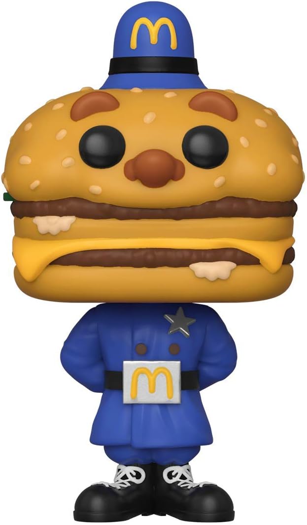 Funko Pop! Ad Icons: McDonald's - Officer Big Mac, Multicolor, Figures ...