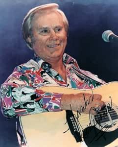 Signed George Jones Photo - 8x10 - Autographed NFL Photos at Amazon's ...