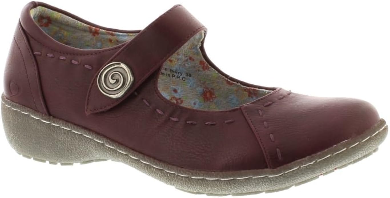 Heavenly Feet Scarlet Berry Shoes - UK5 / EU 38, Berry: Amazon.co.uk ...