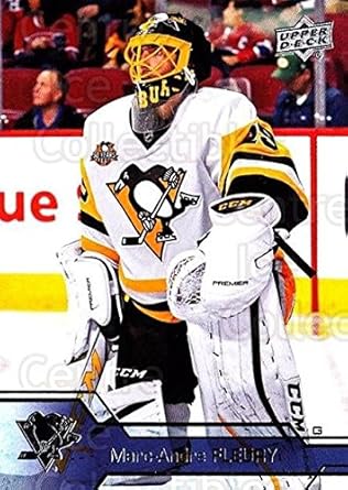 Amazon.com: (CI) Marc-Andre Fleury Hockey Card 2016-17 Upper Deck (base ...