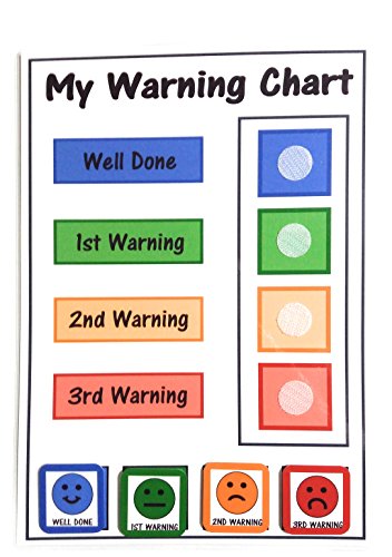 Buy Behaviour Warning Chart for Children Traffic Light / Non Verbal ...